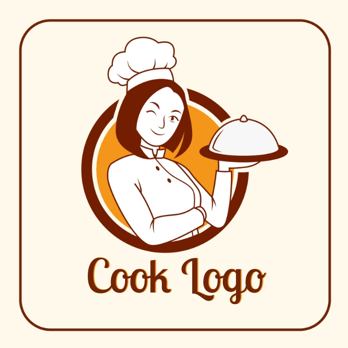 Chef Girl Logo Template Postermywall