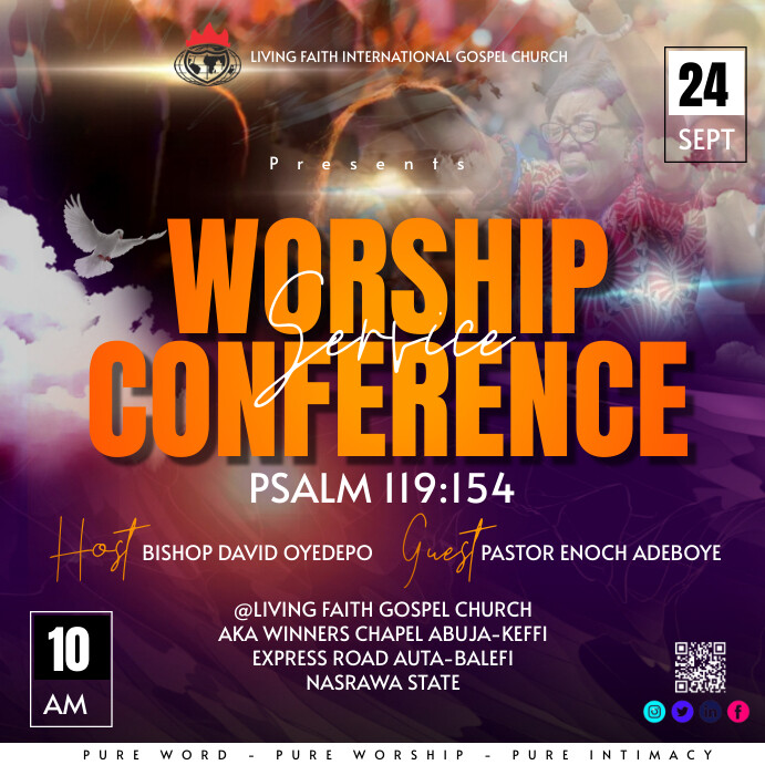 Church Concert Flyer Template Postermywall