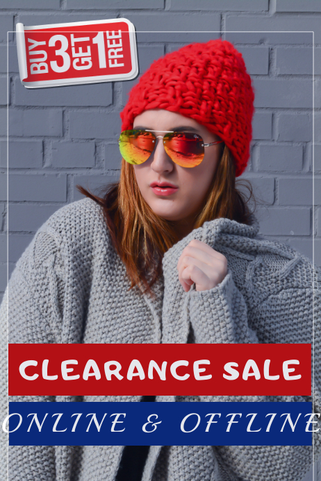 Clearance Sale Template Postermywall