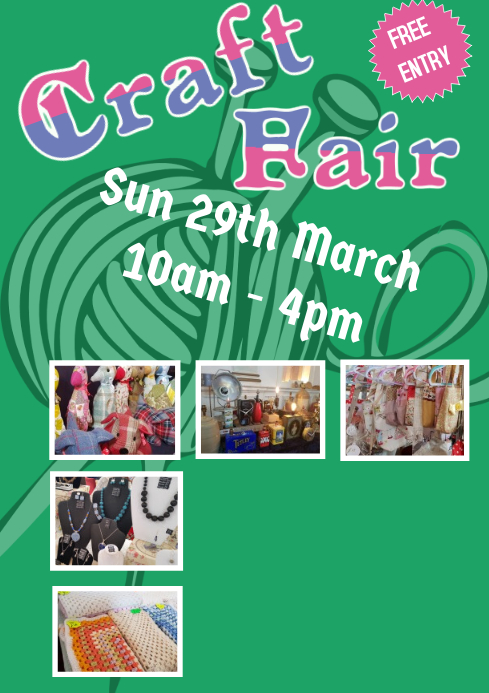 Craft Fair Template Postermywall