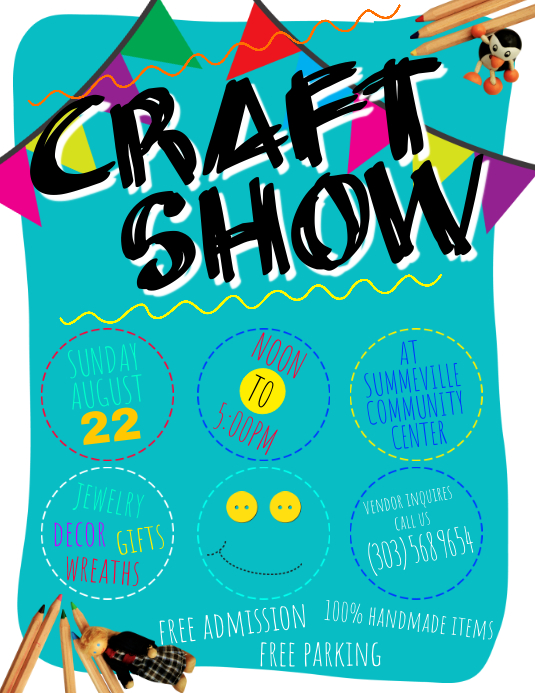 Free Arts And Crafts Flyer Templates