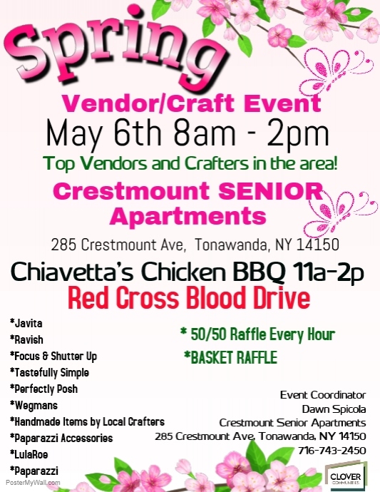 Copy Of Spring Craft Vendor Event Postermywall