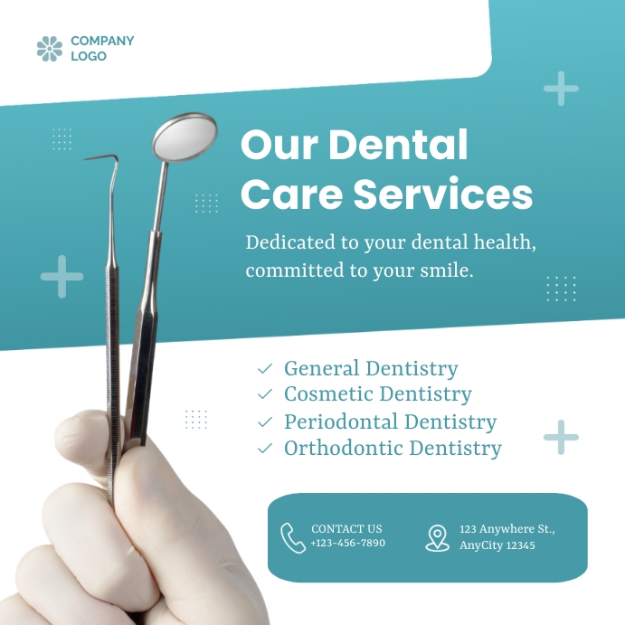 Plantilla De Dental Care Postermywall