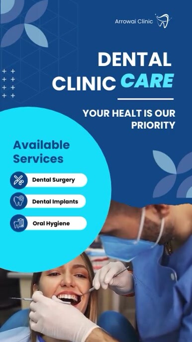 Plantilla De Dental Clinic Care Template Postermywall