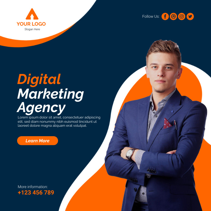 Copy Of Digital Marketing Agency Poster Postermywall