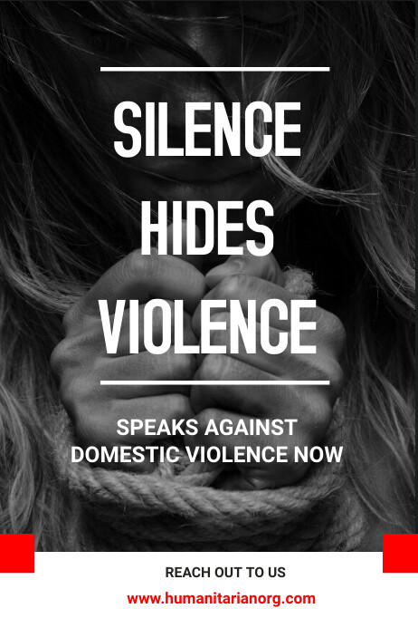 Copy Of Domestic Violence Flyer Postermywall