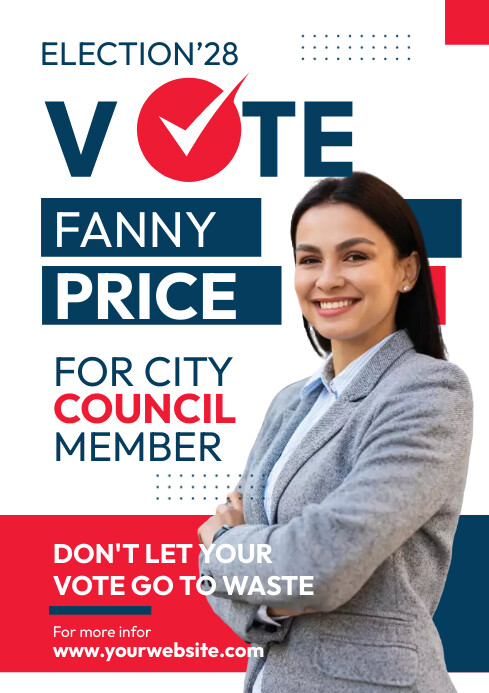 Copy Of Election Flyer Template Postermywall