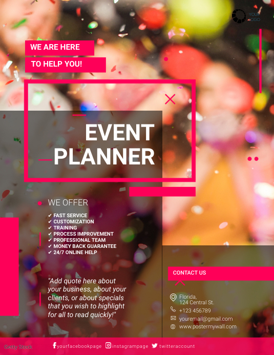 Event Planner Flyer Templates