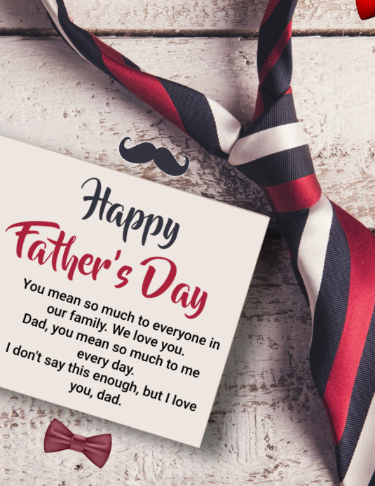 Copy Of Fathers Day Card Postermywall