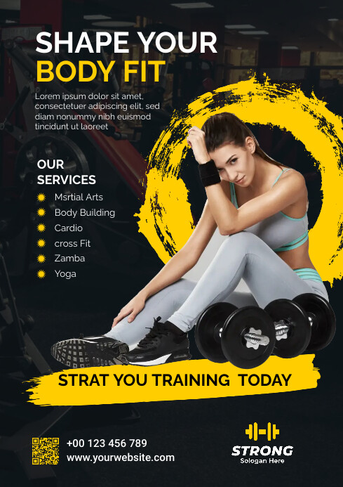 Copy Of Fitness Postermywall