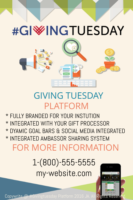 Giving Tuesday Template Postermywall