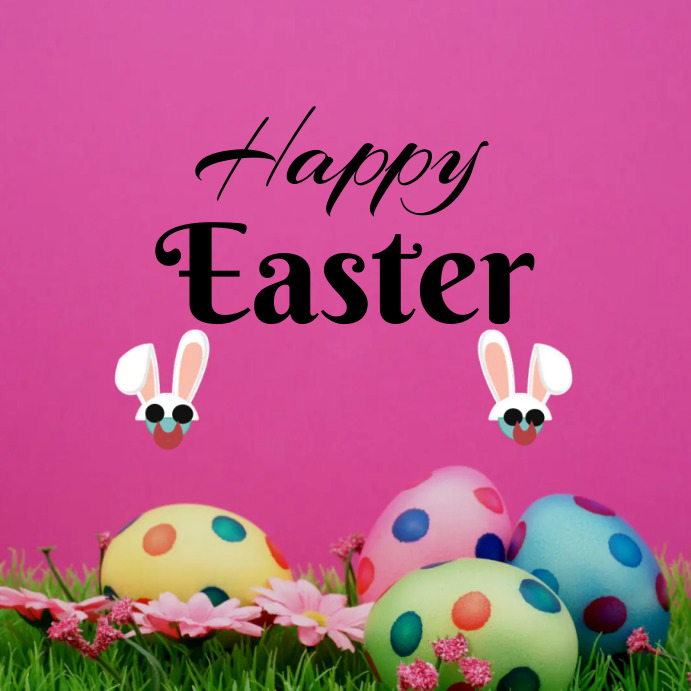 Happy Easter Instagram Post Template Postermywall