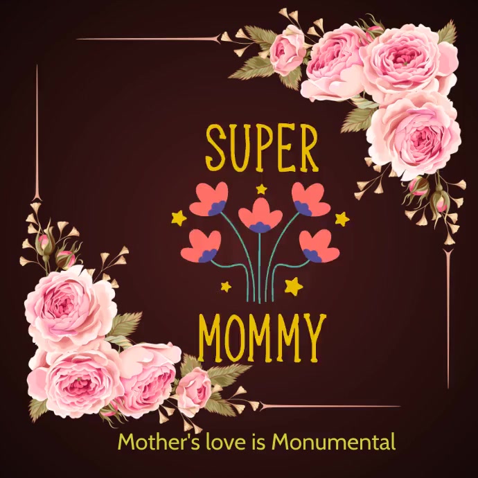 Happy Mothers Day Template Postermywall