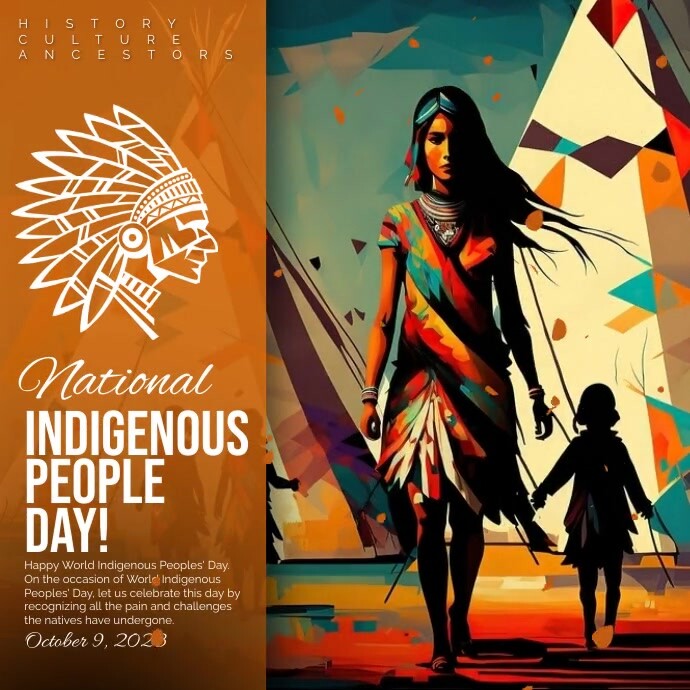 Indigenous People Day Template Postermywall