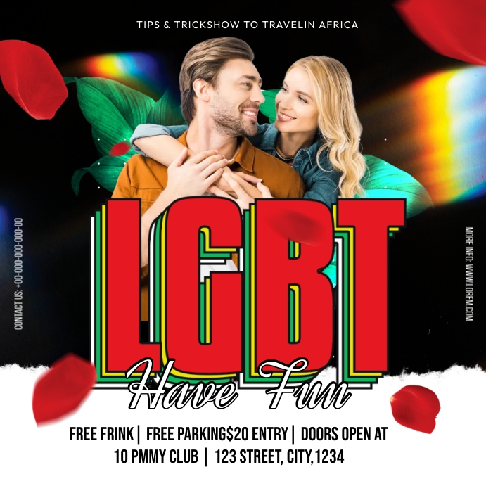 Lgbt Pride Flyers Template Postermywall