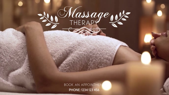 Copy Of Massage Treatment Therapy Beauty Studio Ad Postermywall