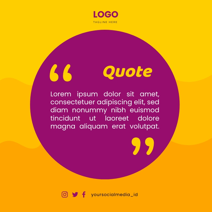 Quote Template Postermywall