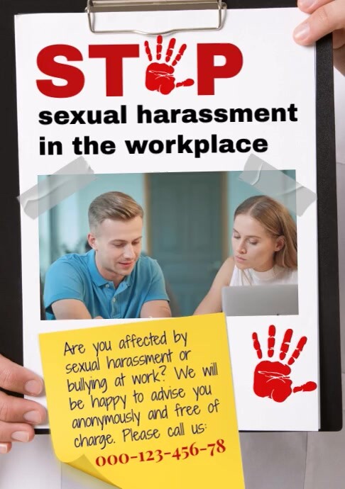 Sexual Harassment In The Workplace Template Postermywall