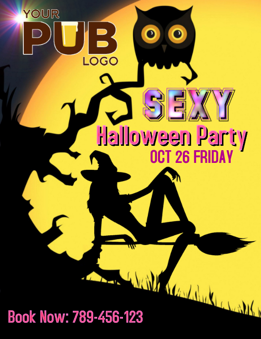 Copy Of Sexy Halloween Party 2018 Postermywall