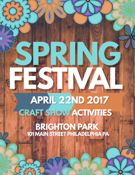 Copy Of Spring Festival Postermywall