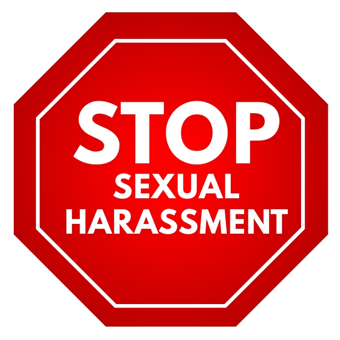 Stop Sexual Harassment Sign Board Template Postermywall