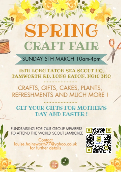 Spring Craft Fair Poster Postermywall