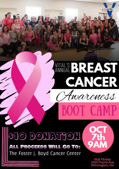 Breast Cancer Boot Camp Postermywall