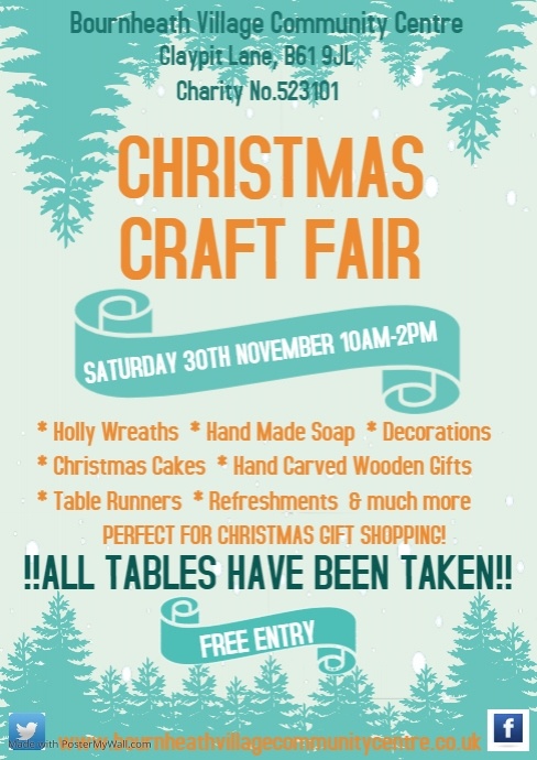 Christmas Craft Fair Poster 2019 Postermywall