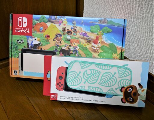 【新品】nintendo Switch あつまれ どうぶつの森 セットとおまけ T 946 新富士のテレビゲーム《その他》の中古あげます