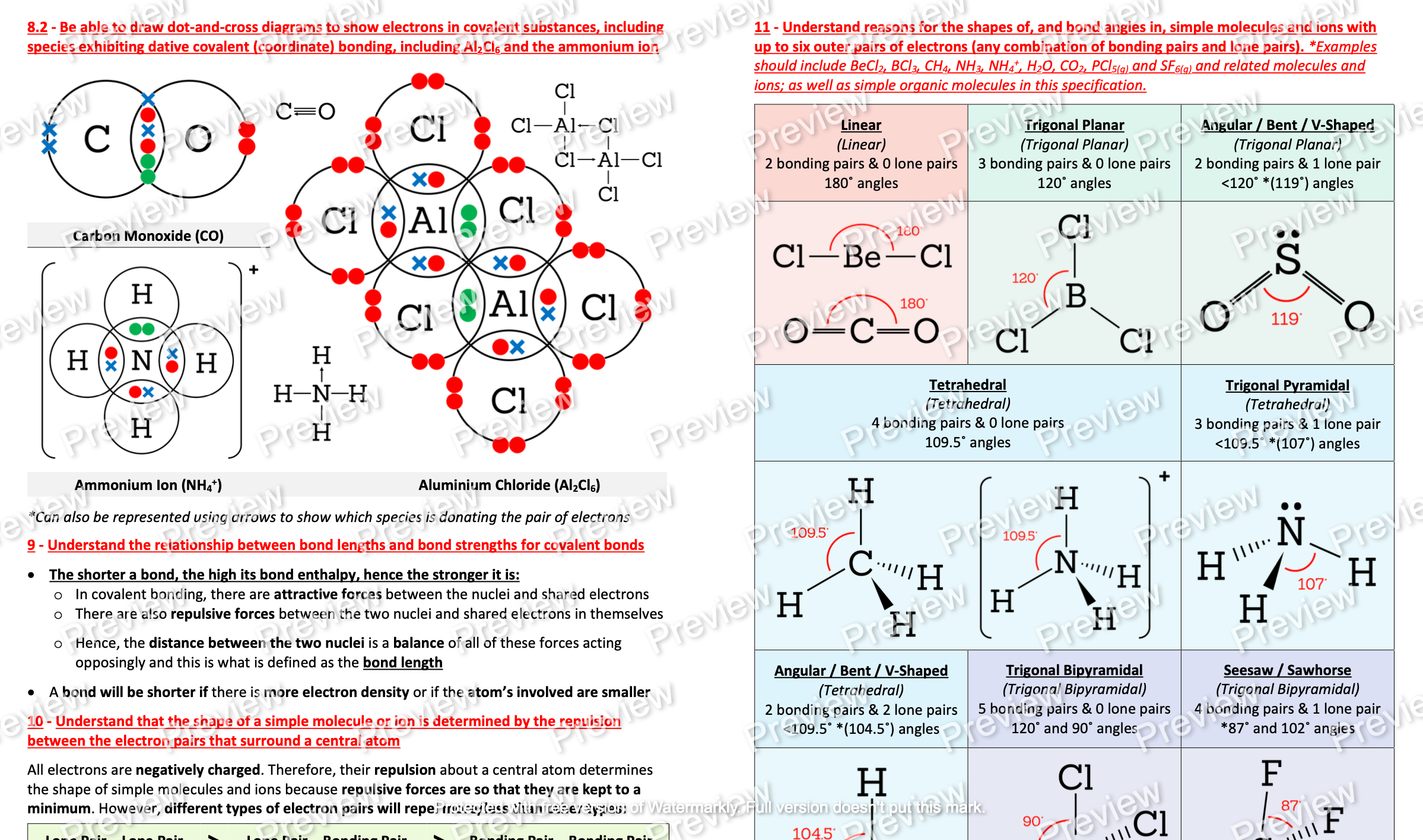 Topic 2 A Level Edexcel Chemistry Bonding And Structure Teaching