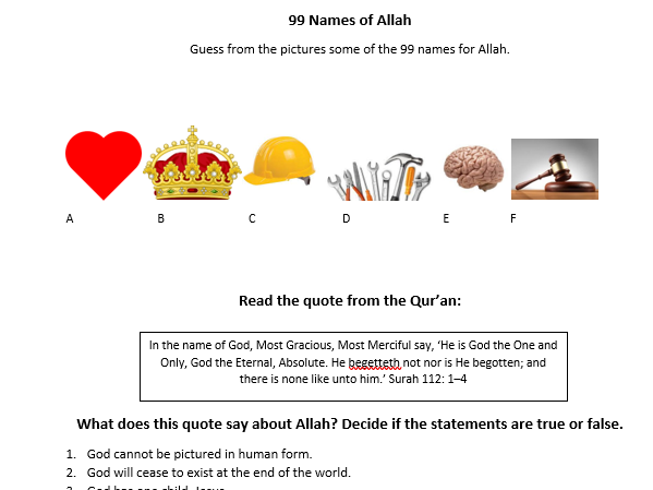 Islam Eduqas Rs Gcse Revision Bundle Teaching Resources