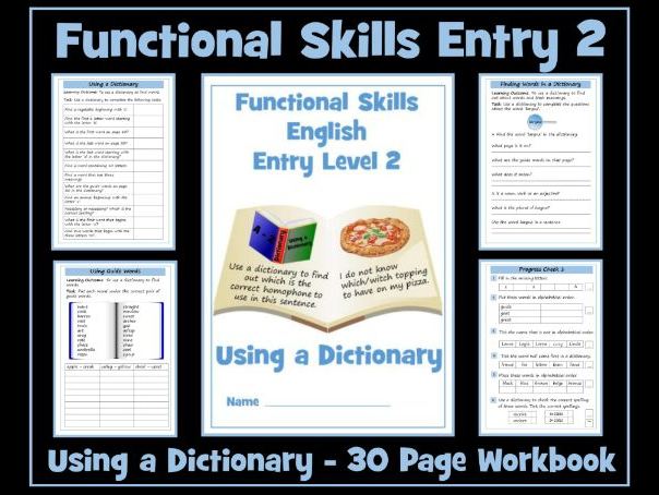 English Functional Skills Entry Level 2 Reading Bundle Teaching