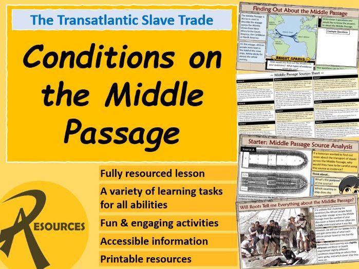 Ks3 History The Transatlantic Slave Trade 6 Lesson Bundle Teaching
