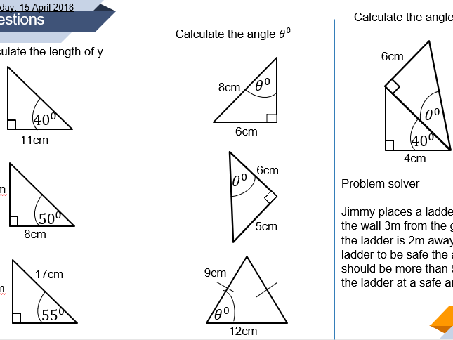 Trigonometry Lesson Teaching Resources