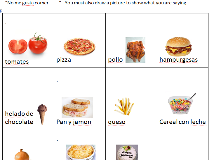 Me Gustano Me Gusta Spanish Practice Sheet Teaching Resources