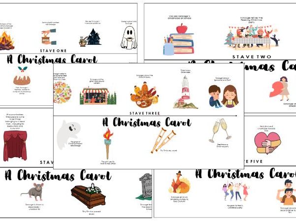 A Christmas Carol Stave 1 5 Timelines Teaching Resources