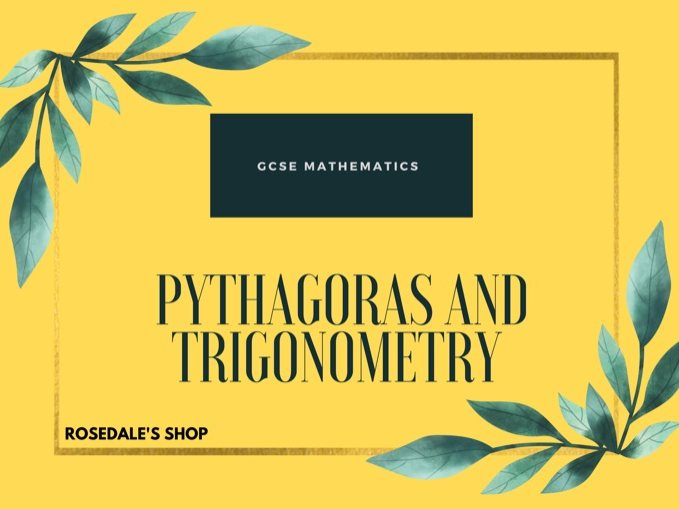 Pythagoras And Trigonometry Revision Notes Tips And Answers Highertier