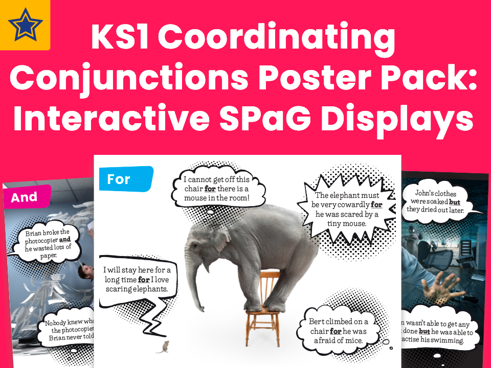 Ks Coordinating Conjunctions Spag Teaching Pack And Worksheets Hot