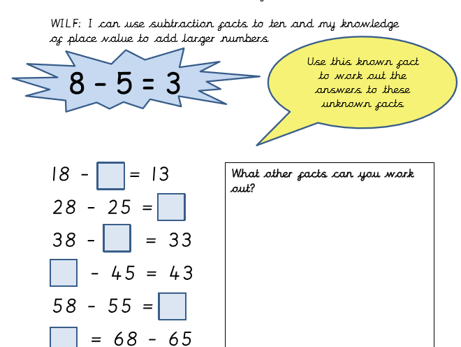 Year 2 Maths Block 2 Addition And Subtraction White Rose Planning And