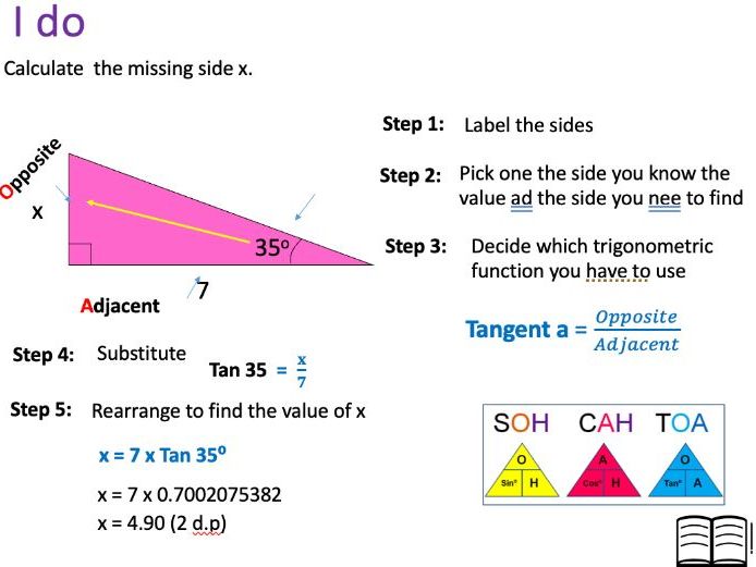 Trigonometry Missing Sides Teaching Resources