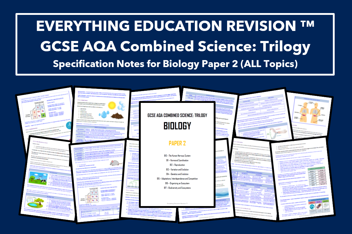 Resource Bundle Gcse Aqa Combined Science Trilogy Specification