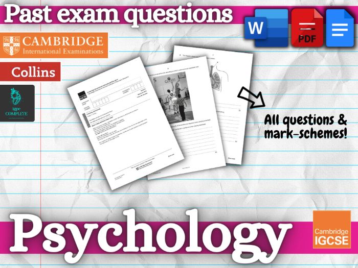 Igcse Gcse Pe Past Exam Questions And Mark Schemes Every Question