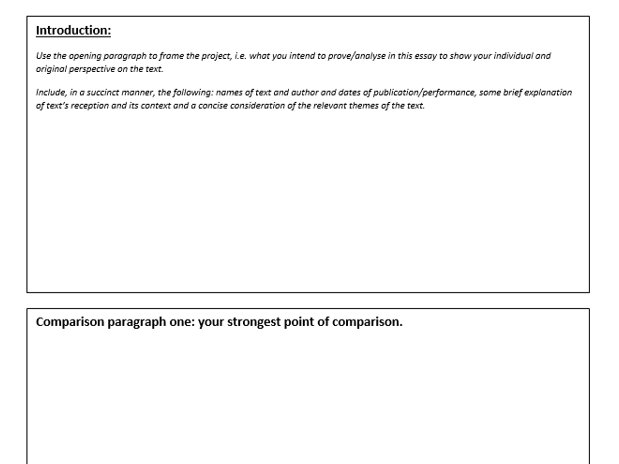 Aqa English Literature A Level Nea Package Teaching Resources