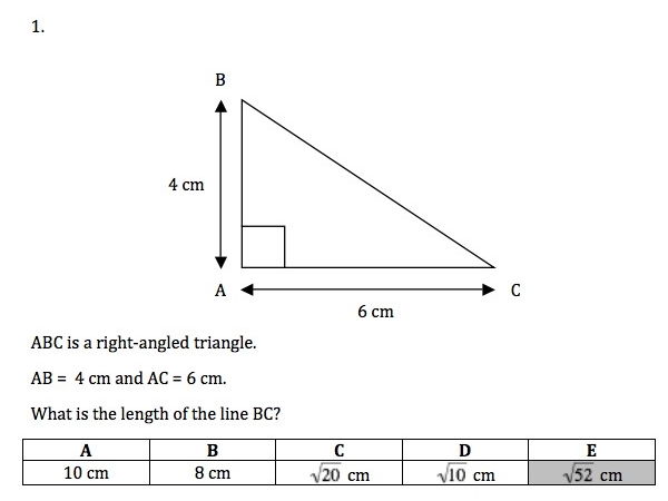 Maths Ks3 And Ks4 Trigonometry Of Right Angled Triangles Everything