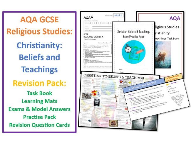 Aqa Gcse Christian Beliefs And Teachings Complete Revision Pack