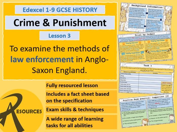 Crime And Punishment 1000 1500 Gcse History Edexcel Unit 1 Bundle