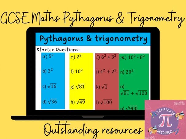 Gcse Maths Pythagoras And Trigonometry And How To Know Which Is Which