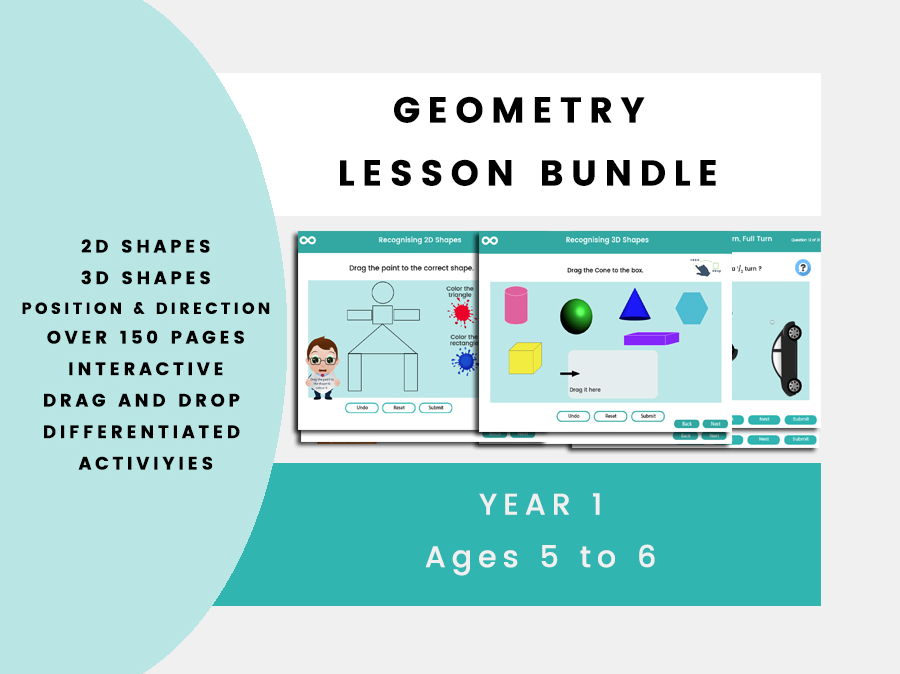 Year 1 Geometry Bundle Teaching Resources