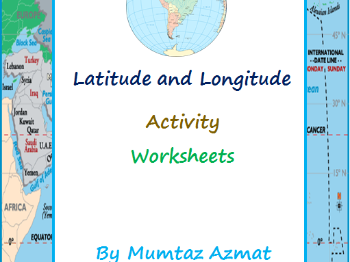 Latitude And Longitude Activity Worksheets Teaching Resources