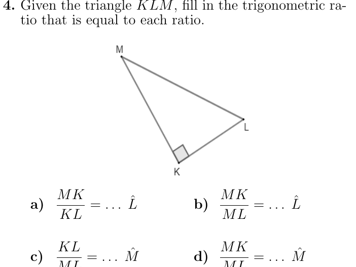 Trigonometric Ratios Worksheet With Solutions Teaching Resources